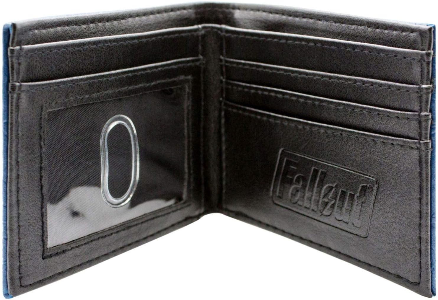 Bethesda Fallout 4 Vault Boy Blue ID & Card Bi-Fold Wallet – BigaMart