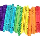 Amazon.com: Notched Hobby Craft Sticks Natural Wood 4.5 Inch (3,000 ...