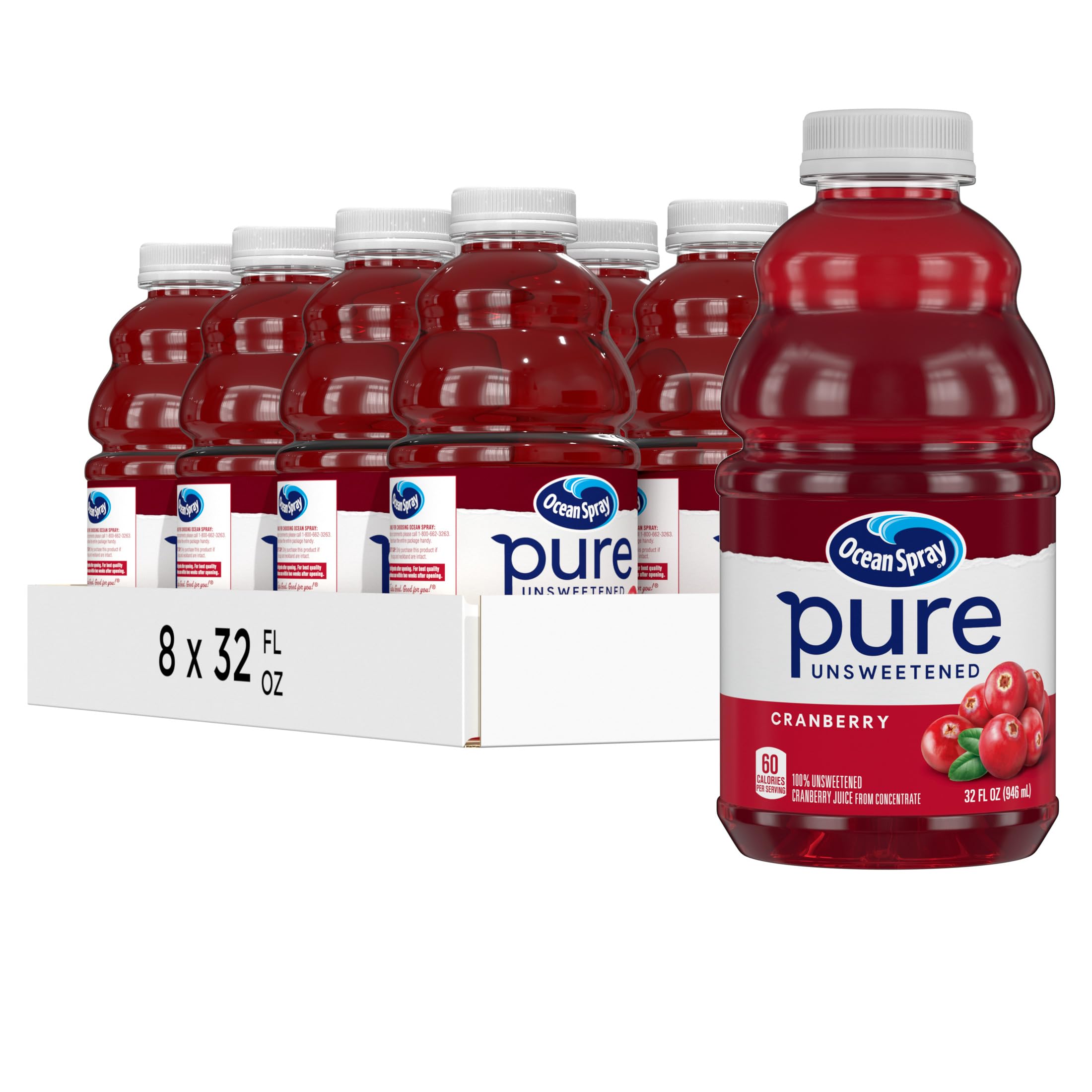 Mua Ocean Spray® Pure Unsweetened Cranberry, 100% Cranberry Juice From ...