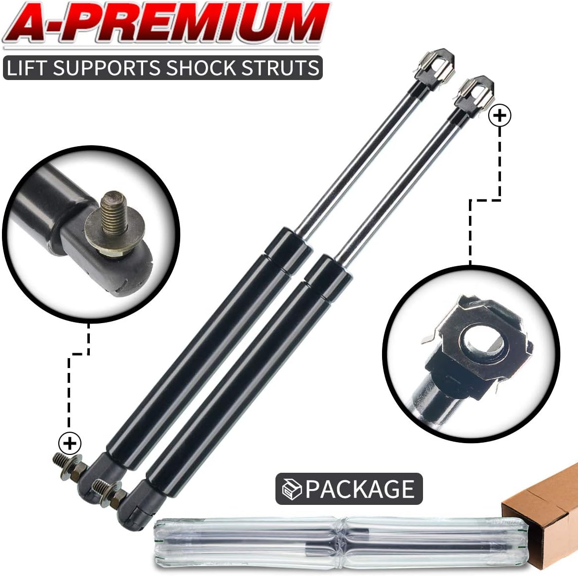 Amazon.com: A-Premium Tailgate Rear Trunk Lift Supports Shock Struts ...