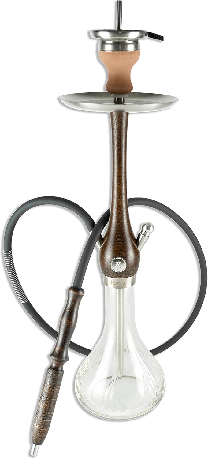 WoodHookah | Shisha Holzpfeife | Wookah Style | Stainless Wood Hookah ...