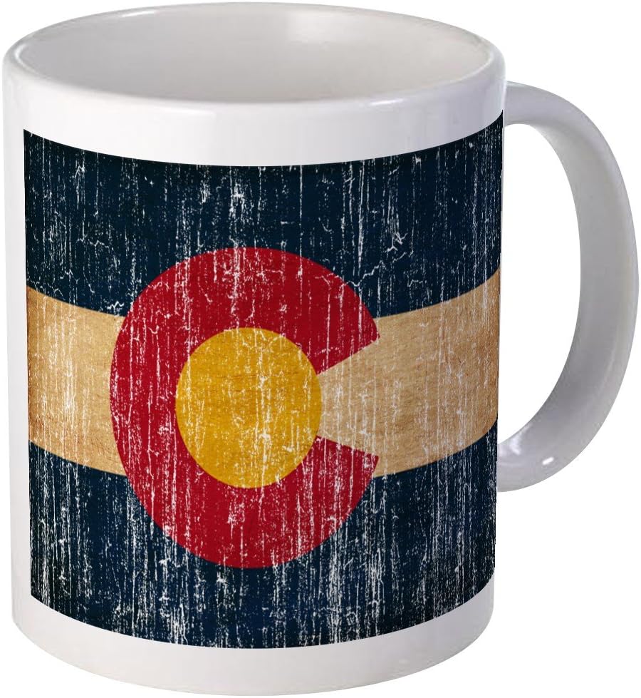 Amazon.com: CafePress Colorado Flag Mug Unique Coffee Mug, Coffee Cup ...