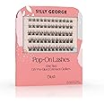 Amazon.com: Silly George Pop-On Lashes - DIY 1-Step Pre-Glued Faux ...