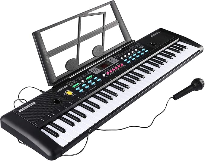 Tastiera Elettronica Pianoforte a 61 Tasti, Tastiera Per Pianoforte Con ...
