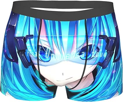 YTACHE Virtual Singer Vocaloid Hatsune Miku Boxer da uomo traspirante ...