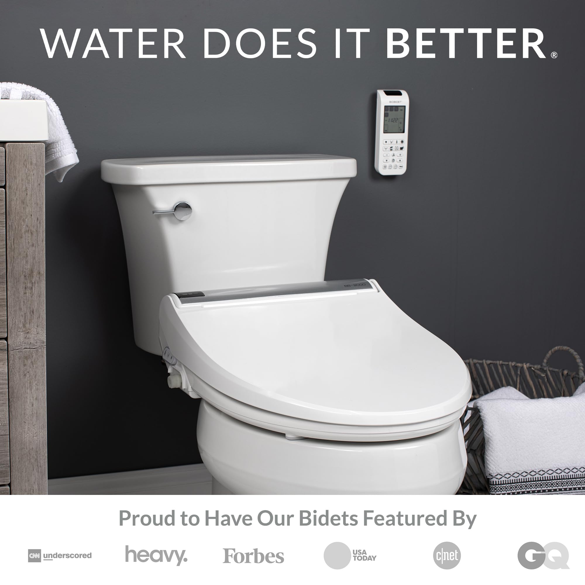 Mua Bio Bidet by Bemis BB2000 Round White Smart, Premier Class Bidet ...