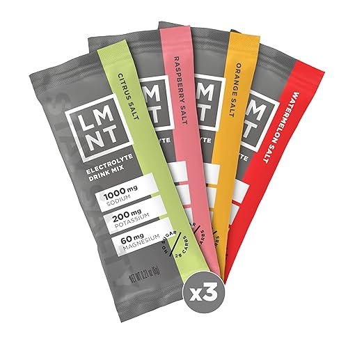 LMNT Zero Sugar Electrolytes - Variety Pack | Drink Mix | 12 Count in ...