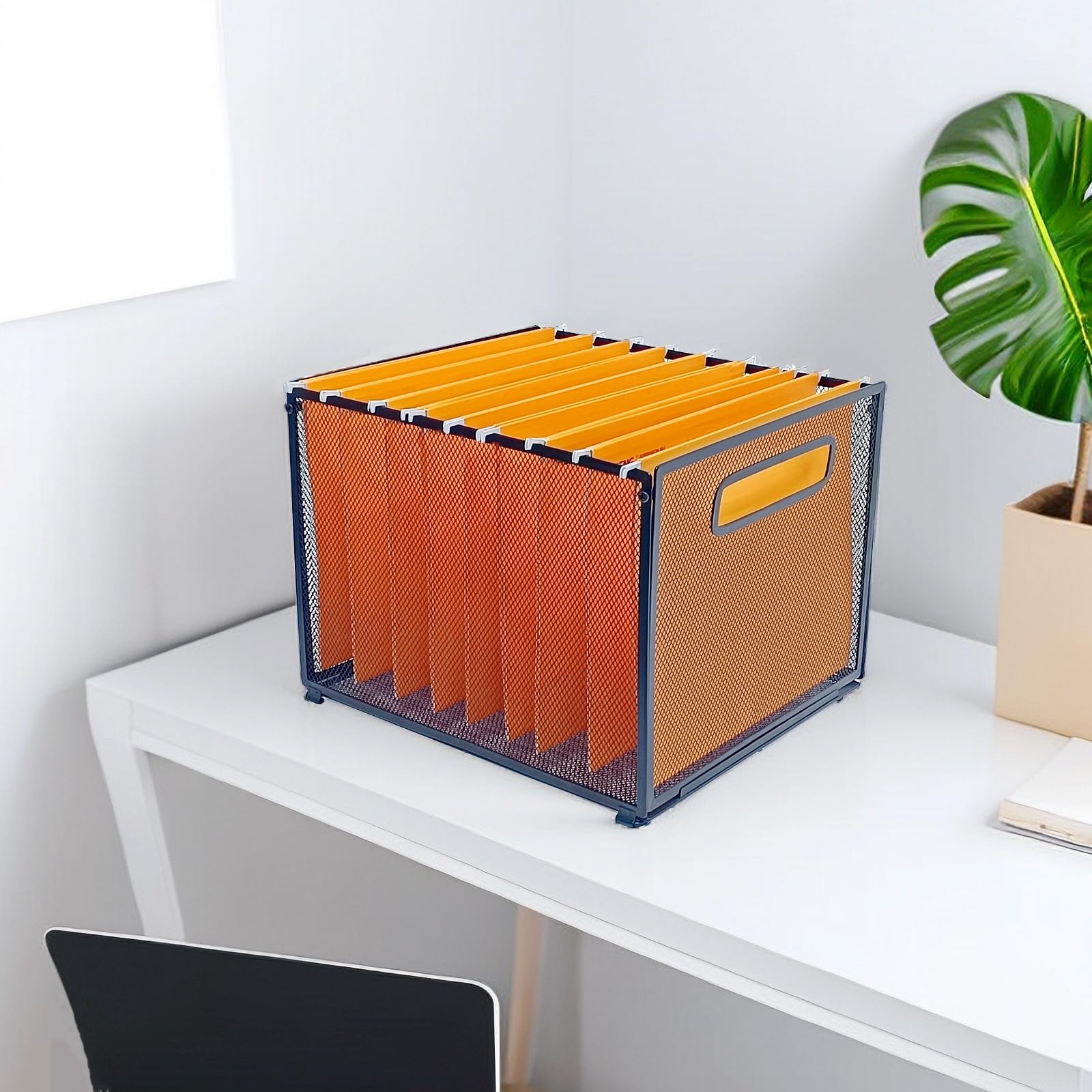 Mua Letter-size Hanging Folder Organizer,Metal Mesh Hanging File Folder ...