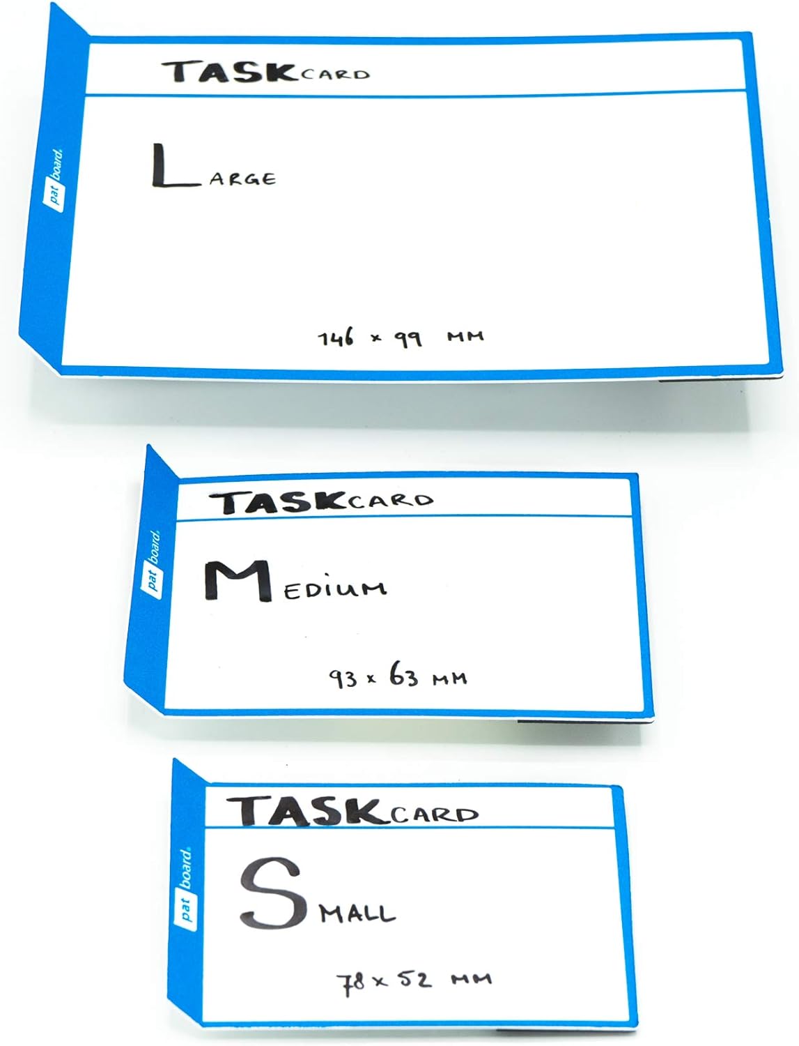 PATboard Scrum Board and Kanban Board – Magnetic Task Cards – S (Small ...