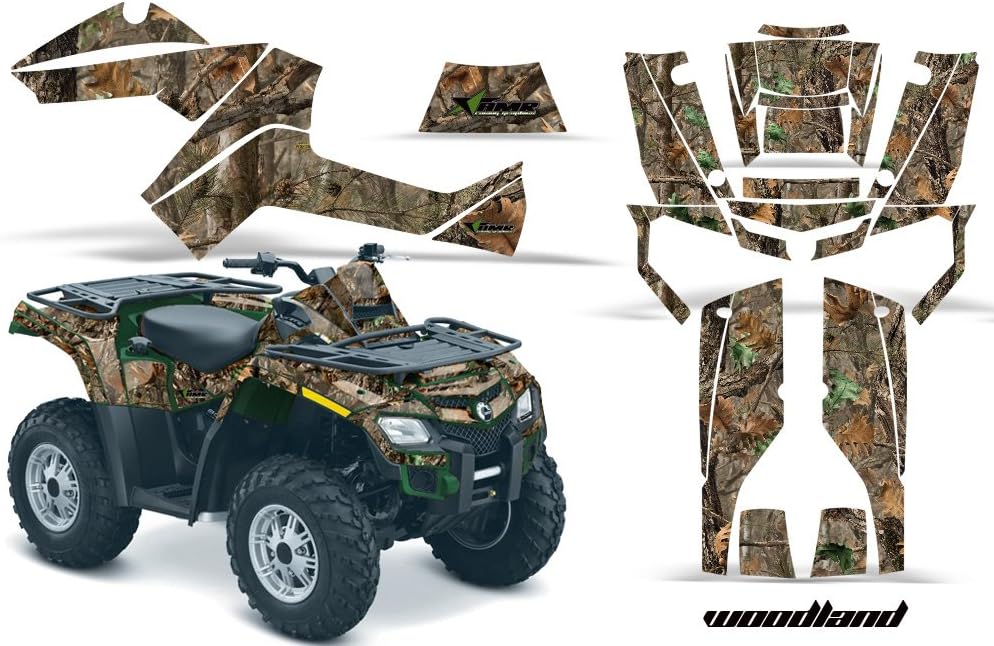 Amazon.com: AMR Racing Graphics Can-Am Outlander EFI 500 650 800R 1000 ...