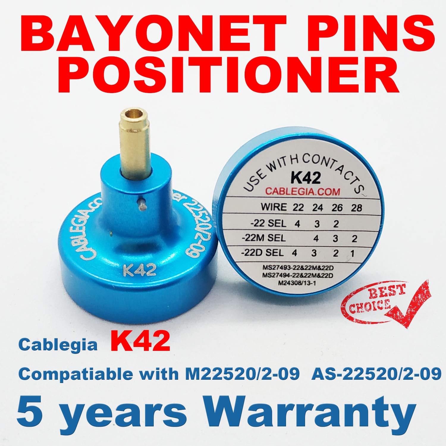 M22520/2 K41 K42 K43 K13-1 UH2-5 M22520/1-05 UH2-5 POSITIONER (K42 ...