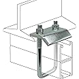 Amazon.com: 2 Pack Strut to Beam Clamp with Square U-Bolt and Nuts, 2-7 ...