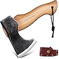 Amazon.com: DRAGON RIOT 8.5 inch Camping Axes and Hatchets, Bushcraft ...