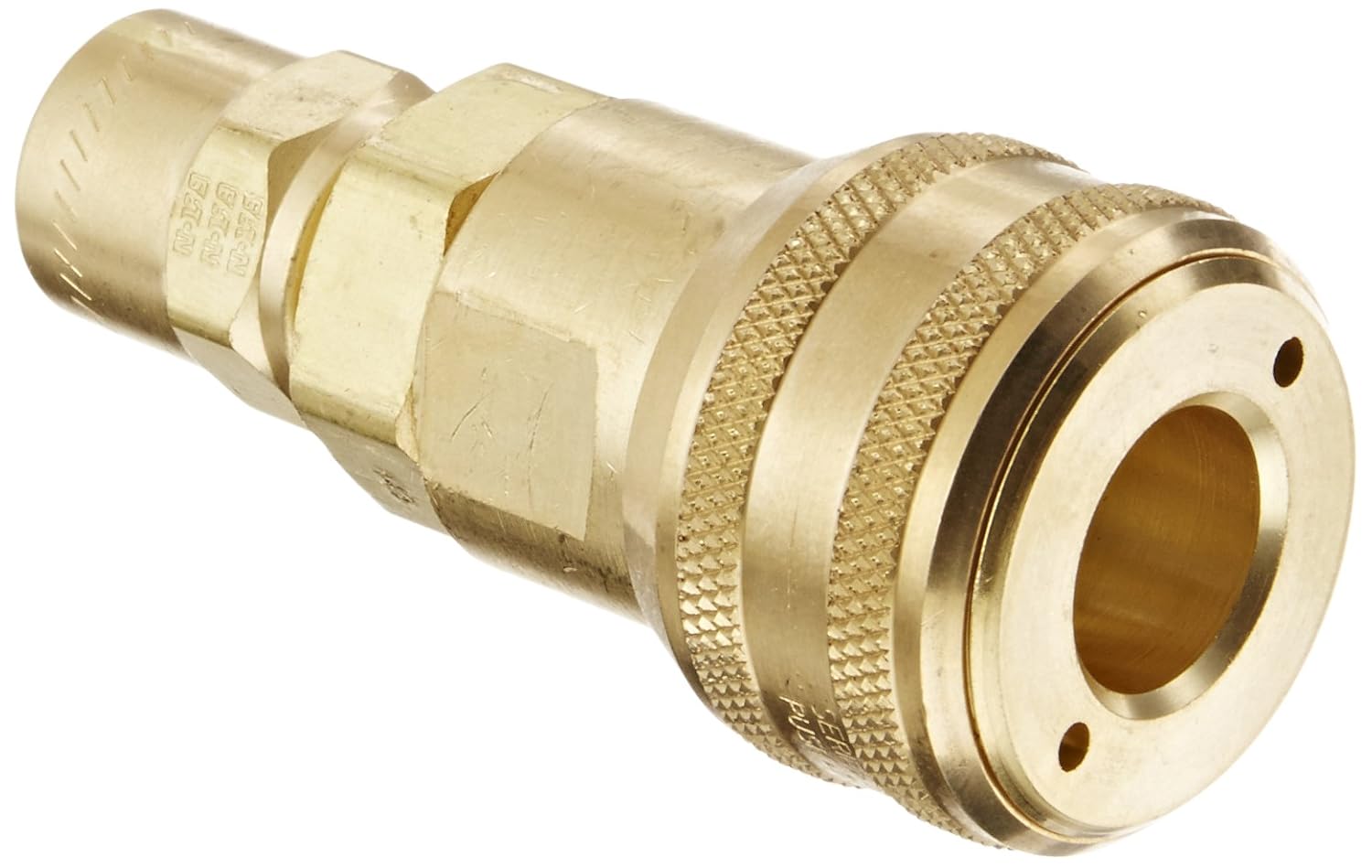 Eaton Hansen 5SD9143 Brass ISO-B Interchange Pin Lock Pneumatic Fitting ...