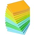 Amazon.com : Mr. Pen- Sticky Notes, 3'x3', 12 Pads, Fresh Colors, Bulk ...