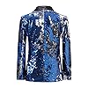 Boyland Boys 2 Pieces Suits Tuxedo Suit Shiny Sequins Peak Lapel Slim ...