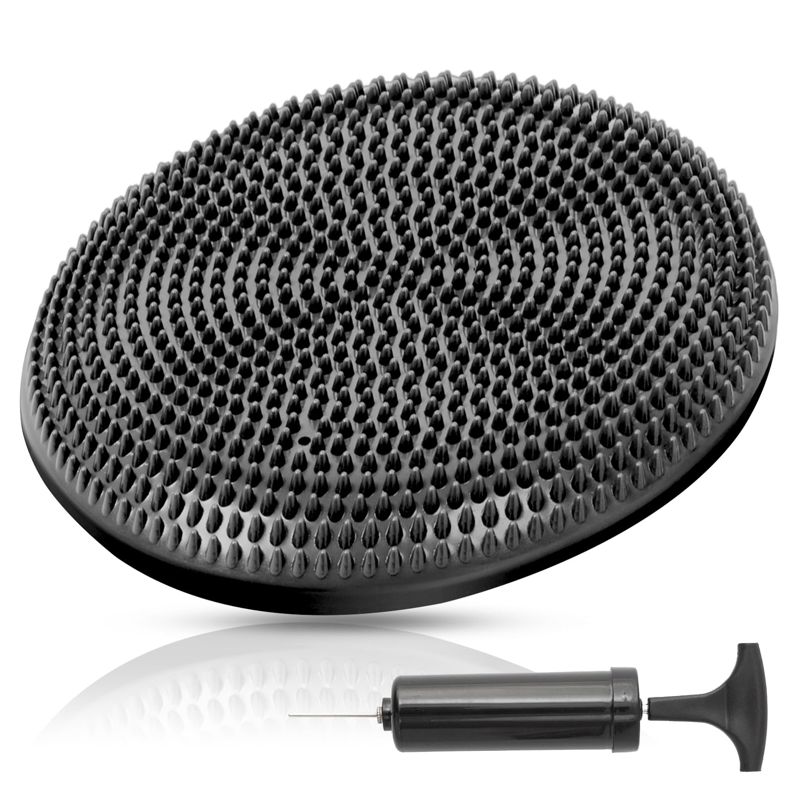 Primasole Balance Disc comes with an Air Pump Exercise Wobble Cushion ...