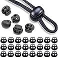 Amazon.com: Spring Cord Lock, End Stopper Fastener Slider Toggles Clip ...