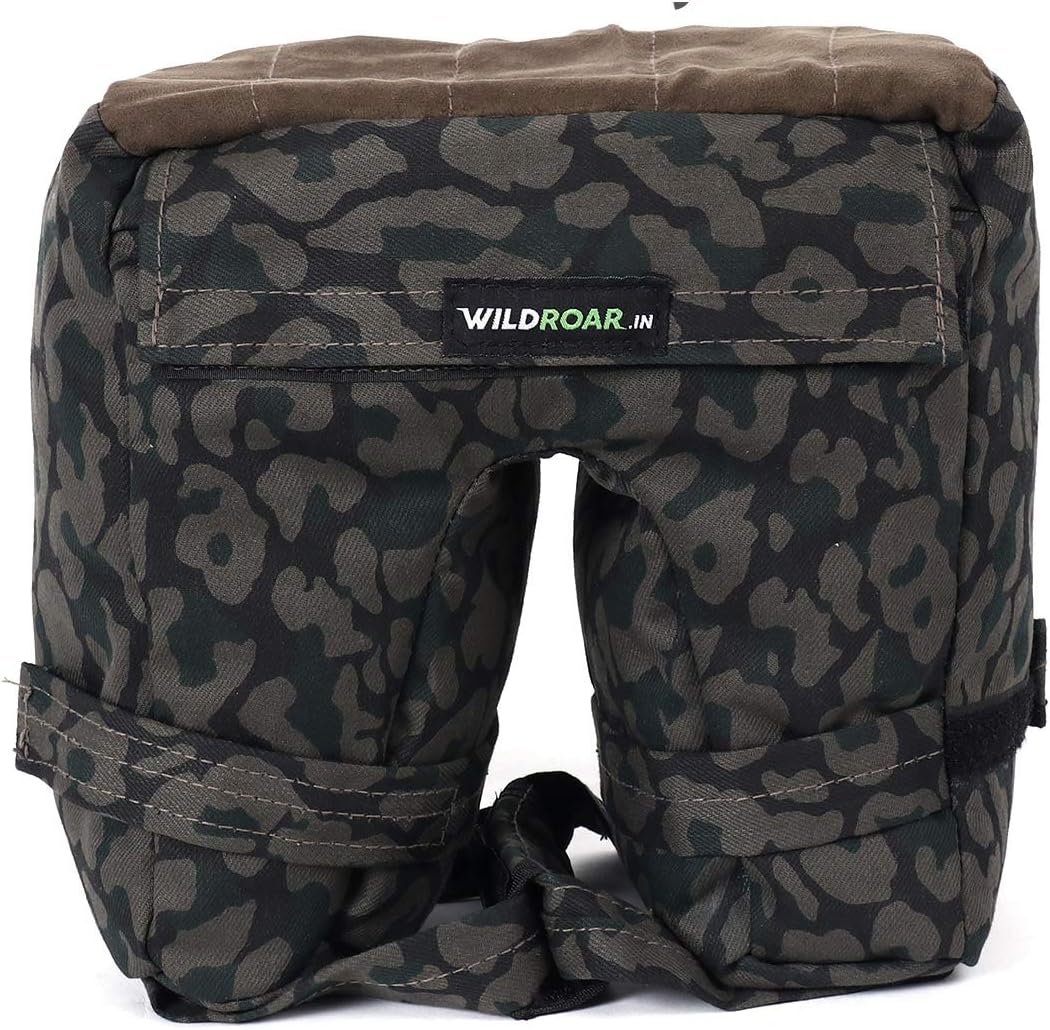 Buy WildRoar Bean Bag-Green Camo- for Wildlife Photography-Prefilled ...