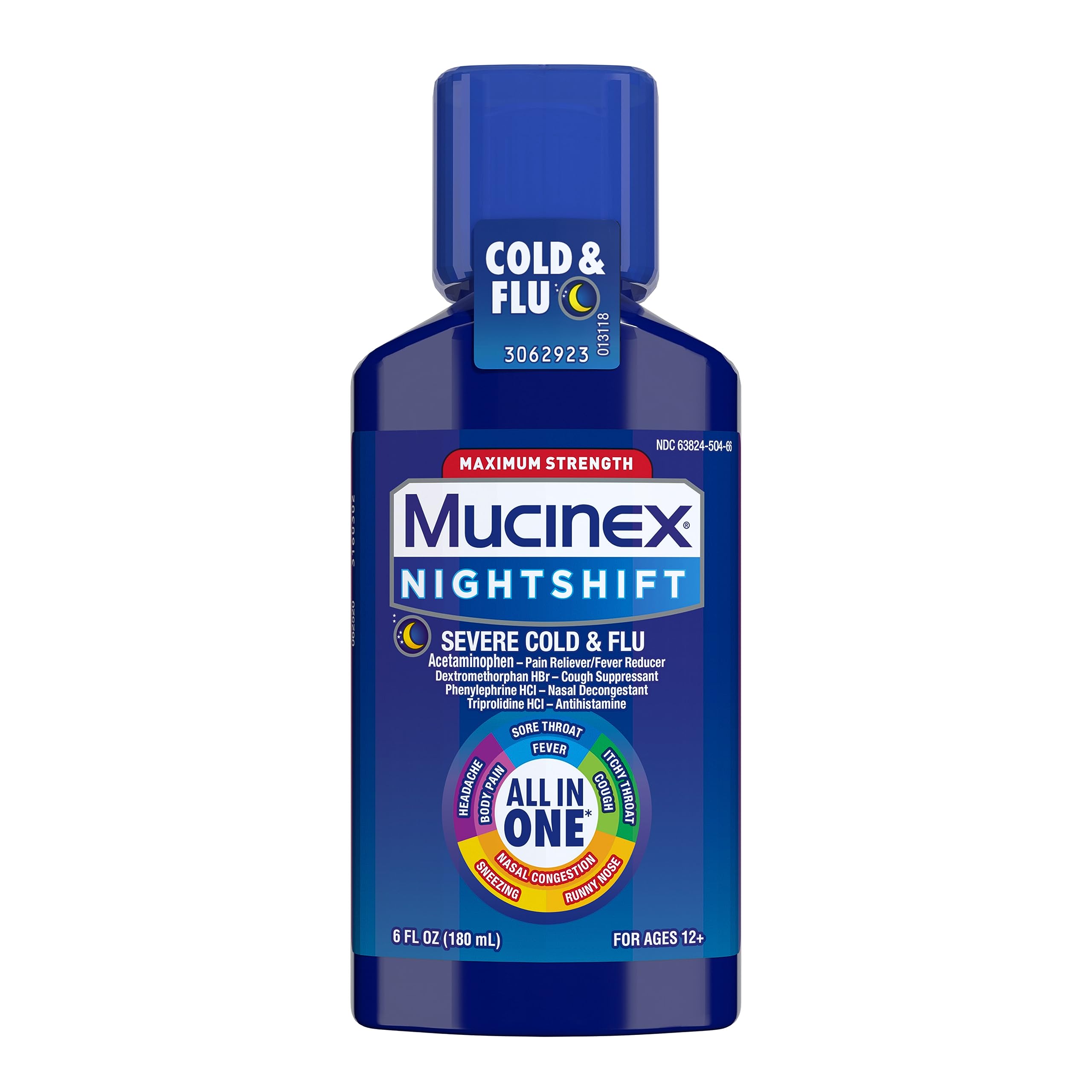 Mua Mucinex Fast-MAX® Adult Liquid - Nighttime Severe Cold & Flu 6 oz ...