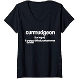 Amazon.com: Curmudgeon Definition Noun Old Man Grouchy Crusty Geezer T ...