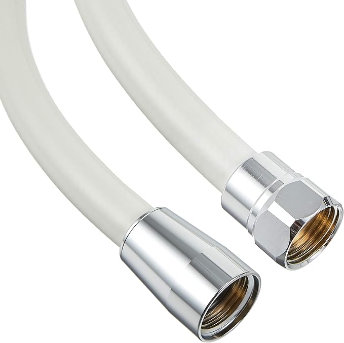 Amazon | KVK シャワーホース 白 1.45m アタッチメント付 PZKF2SI-2 | シャワーホース