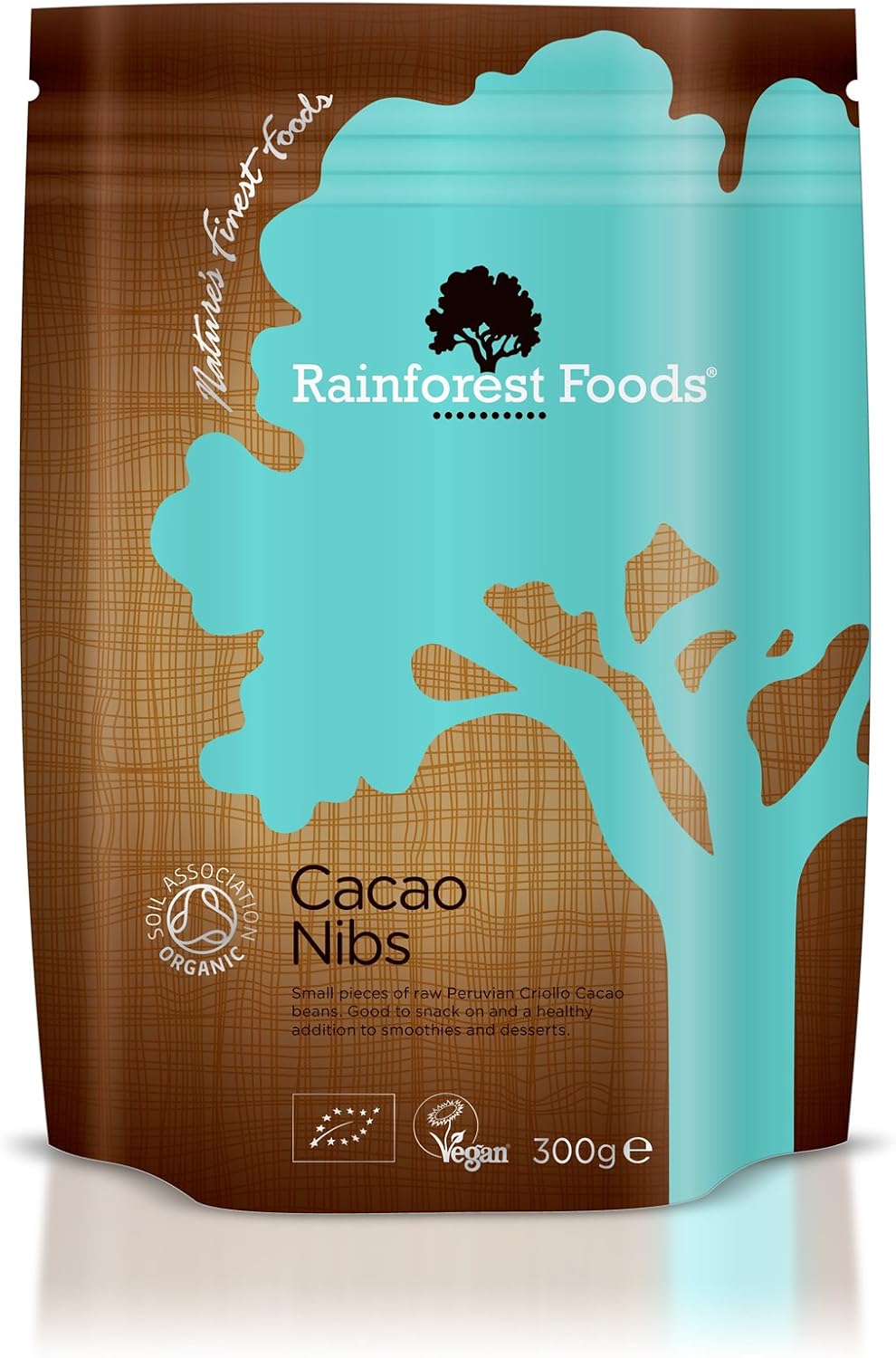 Rainforest Foods Organic Cacao Nibs 300g – BigaMart