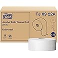 Tork Universal TJ0922A Jumbo Bath Tissue Roll, 2-Ply, 8.8" Dia, 3.55 ...