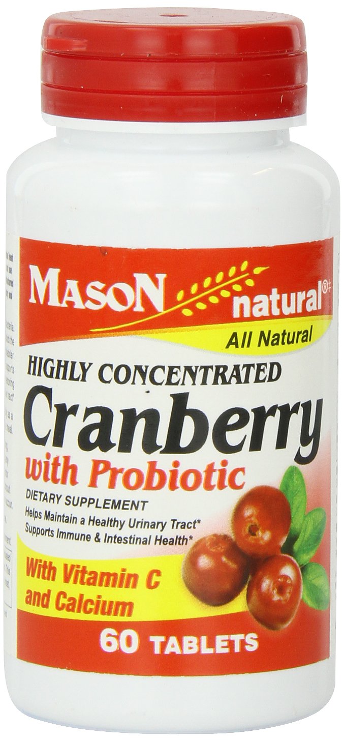 Amazon.com: 21st Century Cranberry Plus Probiotic Tablets, 60 Count ...