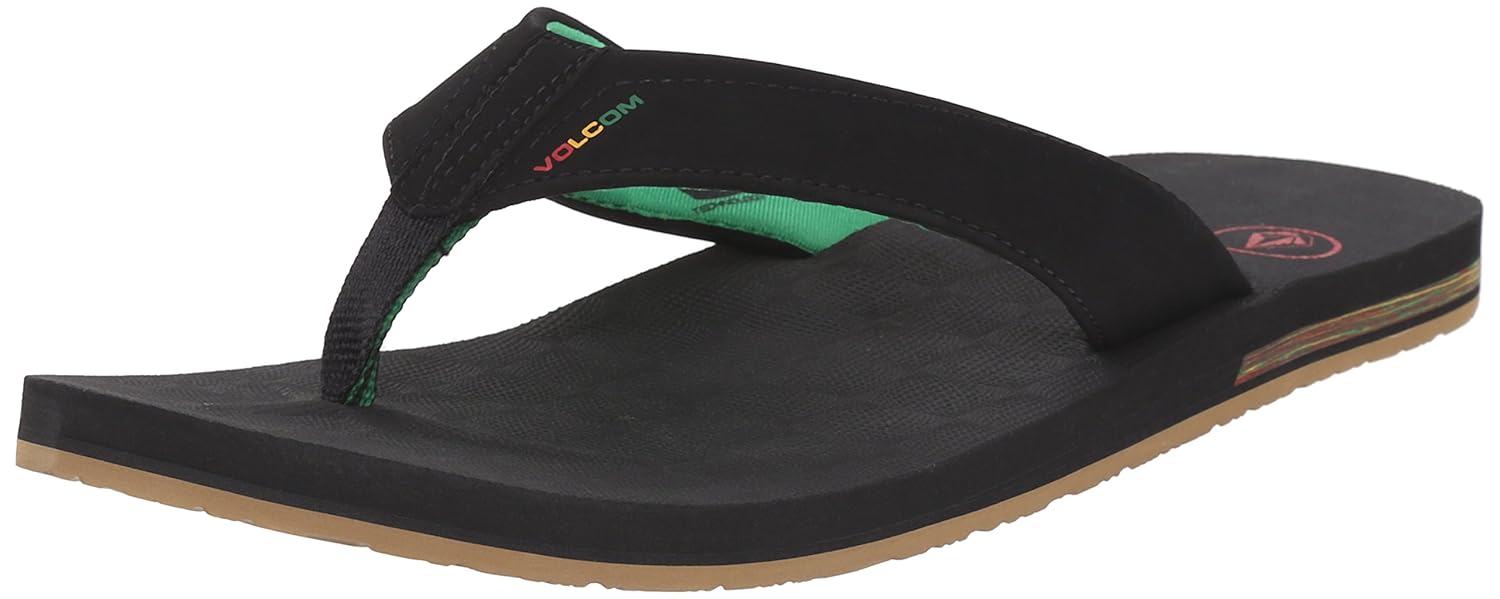 Volcom Men's Victor Flip Flop Sandal: Amazon.co.uk: Shoes & Bags