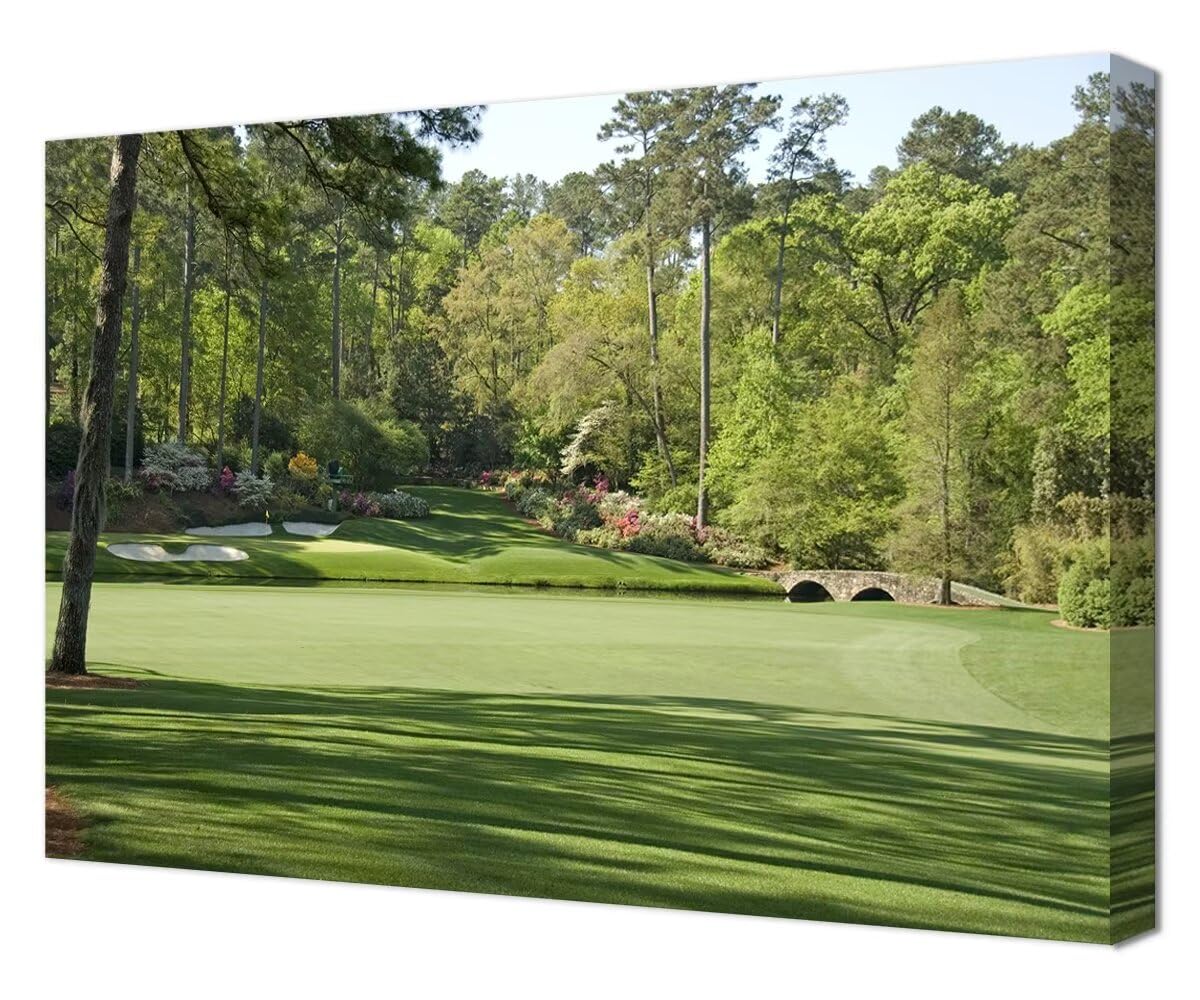 Augusta National Golf Course Wall Art for Living Room Bedroom Bathroom ...