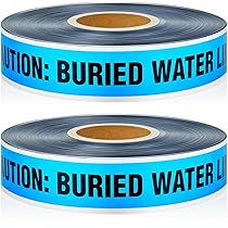 3" Fiber Optic Underground Marking Tape - Detectable