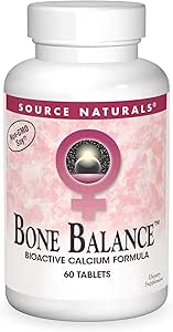 Amazon.com: Bone Balance Source Naturals, Inc. 60 Tabs: Health ...