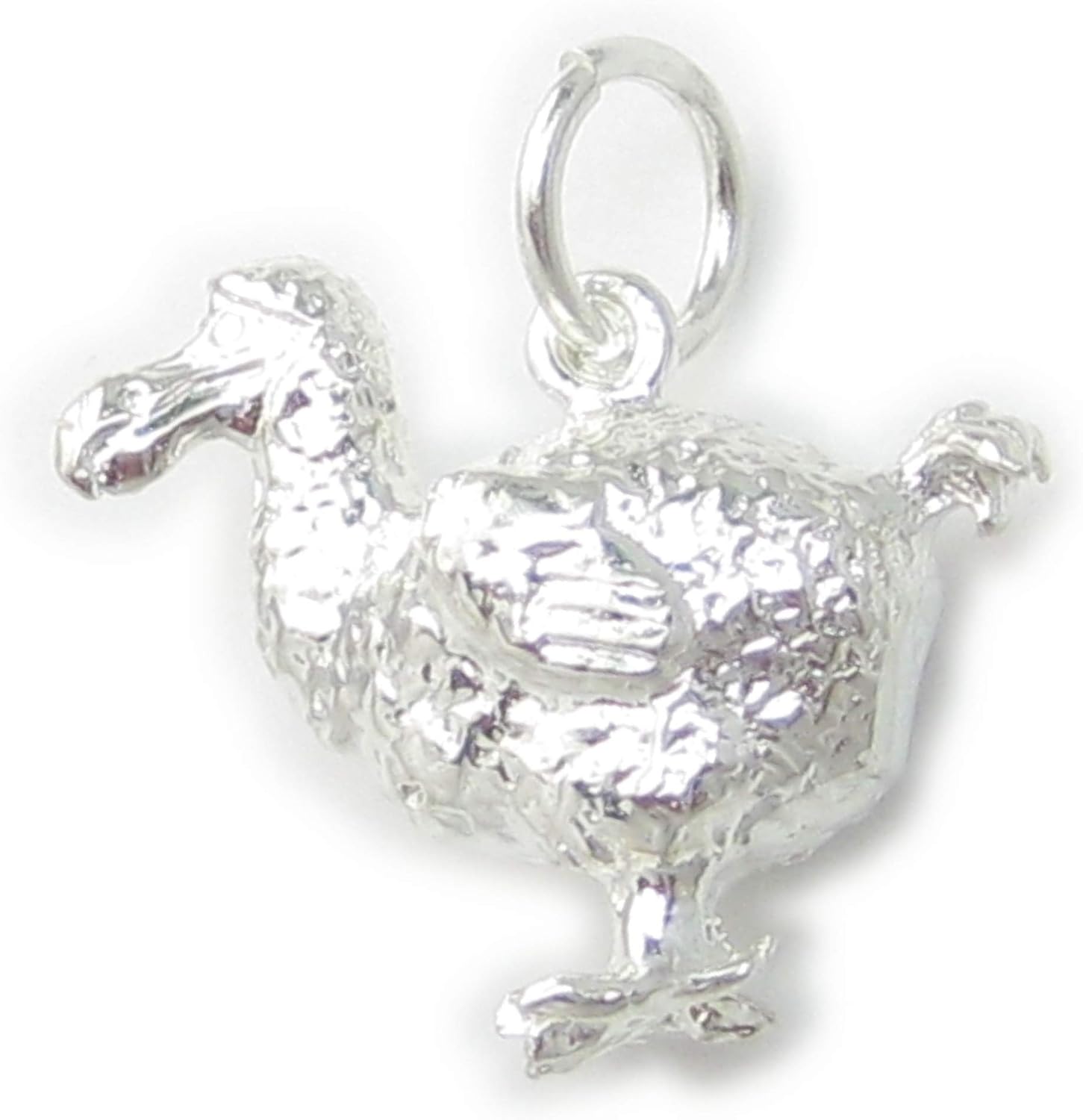 Dodo sterling silver charm .925 x 1 Dodos Mauritius Extinct birds ...
