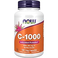 Amazon.com: NOW Supplements, Vitamin C-1,000 with 100 mg of ...