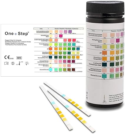 100 Urine Infection Test Strips Cystitis Testing Kits, UTI, Female and ...