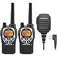 Amazon.com: Midland GXT1000 GMRS Radio Walkie Talkie with Shoulder ...