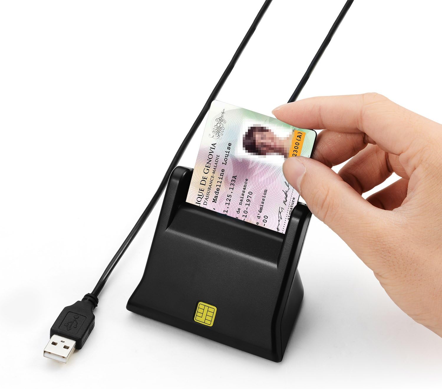 DNI Electrónico - Lector de tarjetas de memoria, Rocketek: Amazon.es ...