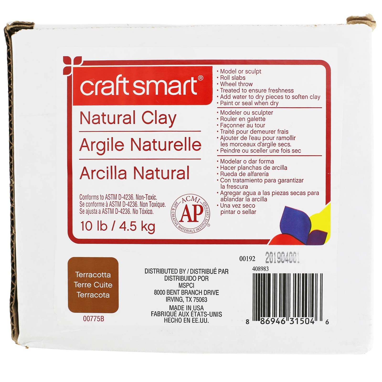 Mua Natural Air-Dry Clay by Craft Smart - Non-Toxic Clay for Hand ...