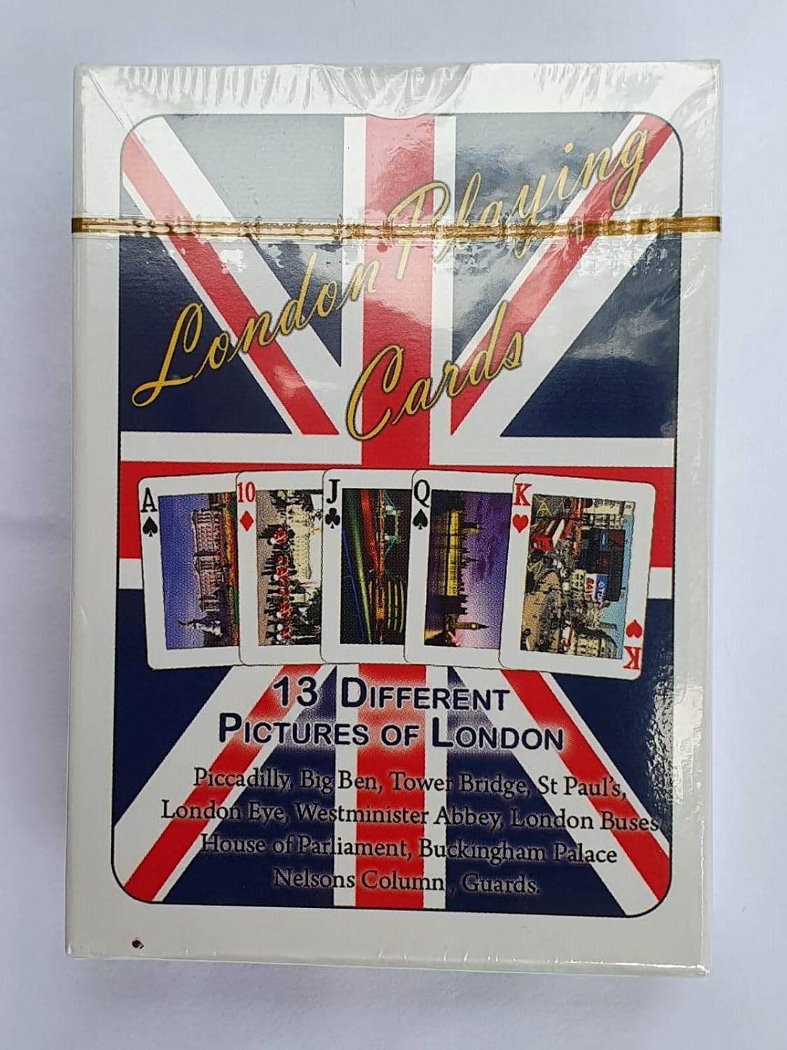 Playing Cards Deck Pictures of London – Novelty London UK Souvenir ...