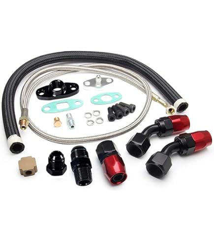 06 Subaru Sti Accessories Turbo Oil Feed Line Kit For Subaru WRX/STI ...
