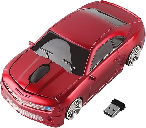 Amazon.com: Car Mouse Wireless, FIRSTMEMORY 2.4G Wireless Sport Car ...
