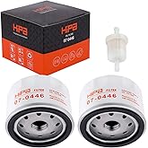 Amazon.com: Harbot (Pack of 2) 49065-7007 Oil Filter with Fuel Filter ...