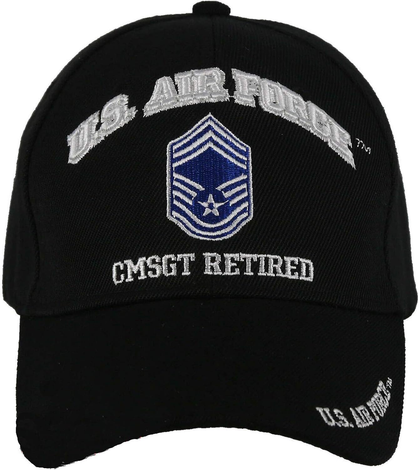 Amazon.com: KYS US AIR Force CMSGT Retired Cap: Clothing