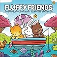 Amazon.com: Fluffy Friends: A Lovely Coloring Book for Adults and Teens ...