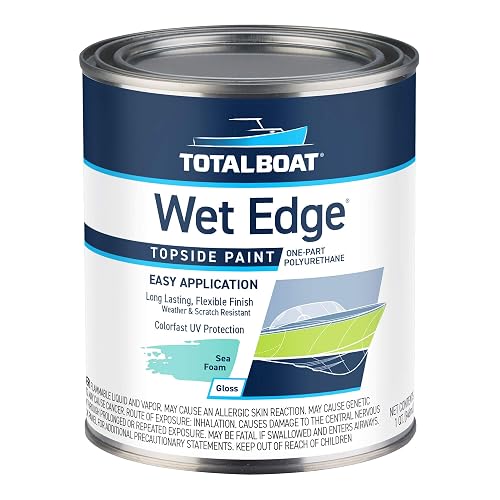 TotalBoat Wet Edge Topside Marine Paint Premium Polyurethane Coating ...