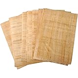 Amazon.com: Egyptian Papyrus Blank Paper Set of 25 Sheets for Art ...