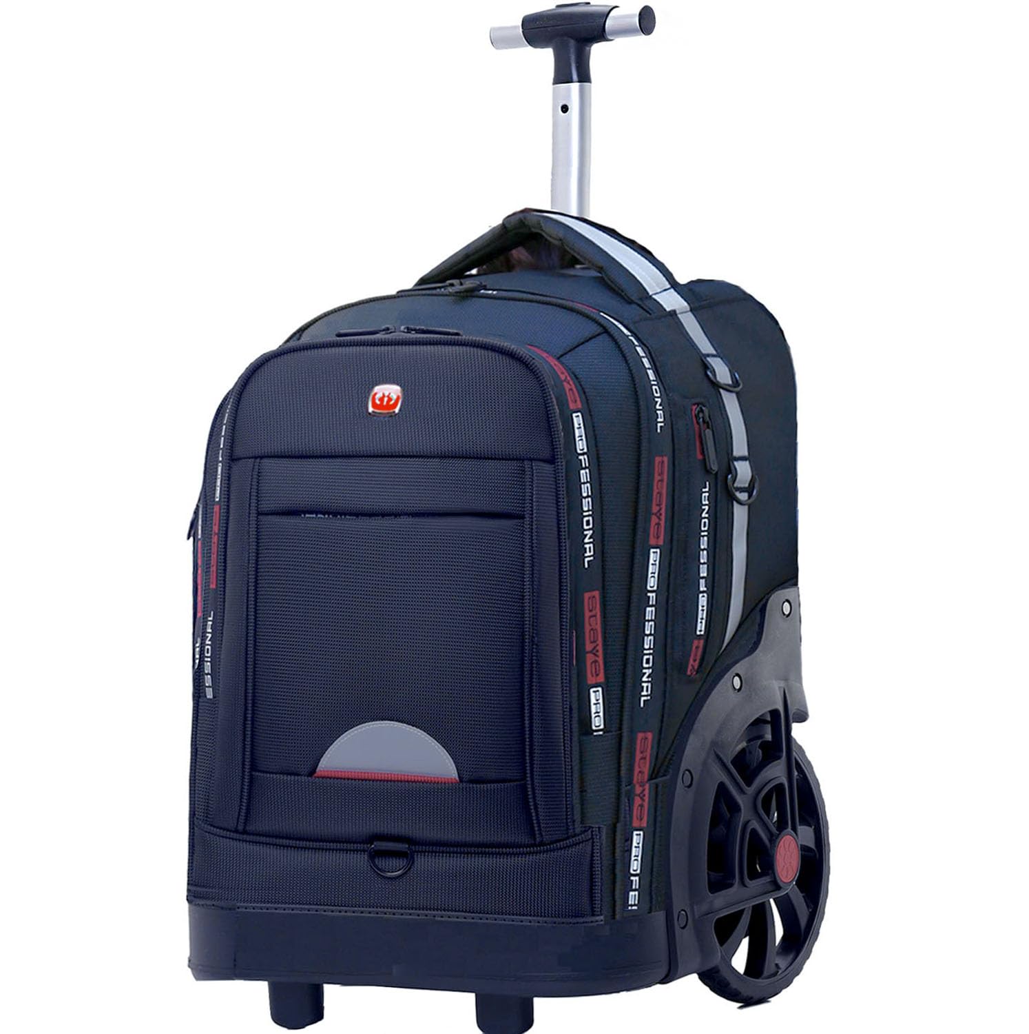 PISKGODSF Rolling Backpack for Adults, Backpack with Wheels, Large ...