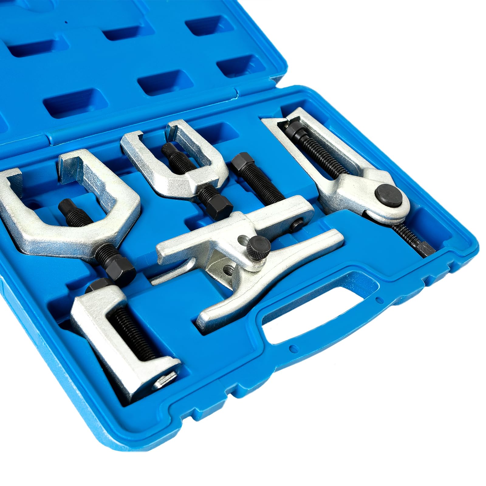 Punmew Ball Joint Separator 5 PCS Front End Service Tool Kit Pitman Arm ...