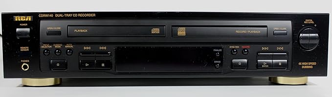 Amazon.com: RCA CDRW140 Dual Tray CD Recorder Player: Home Audio & Theater